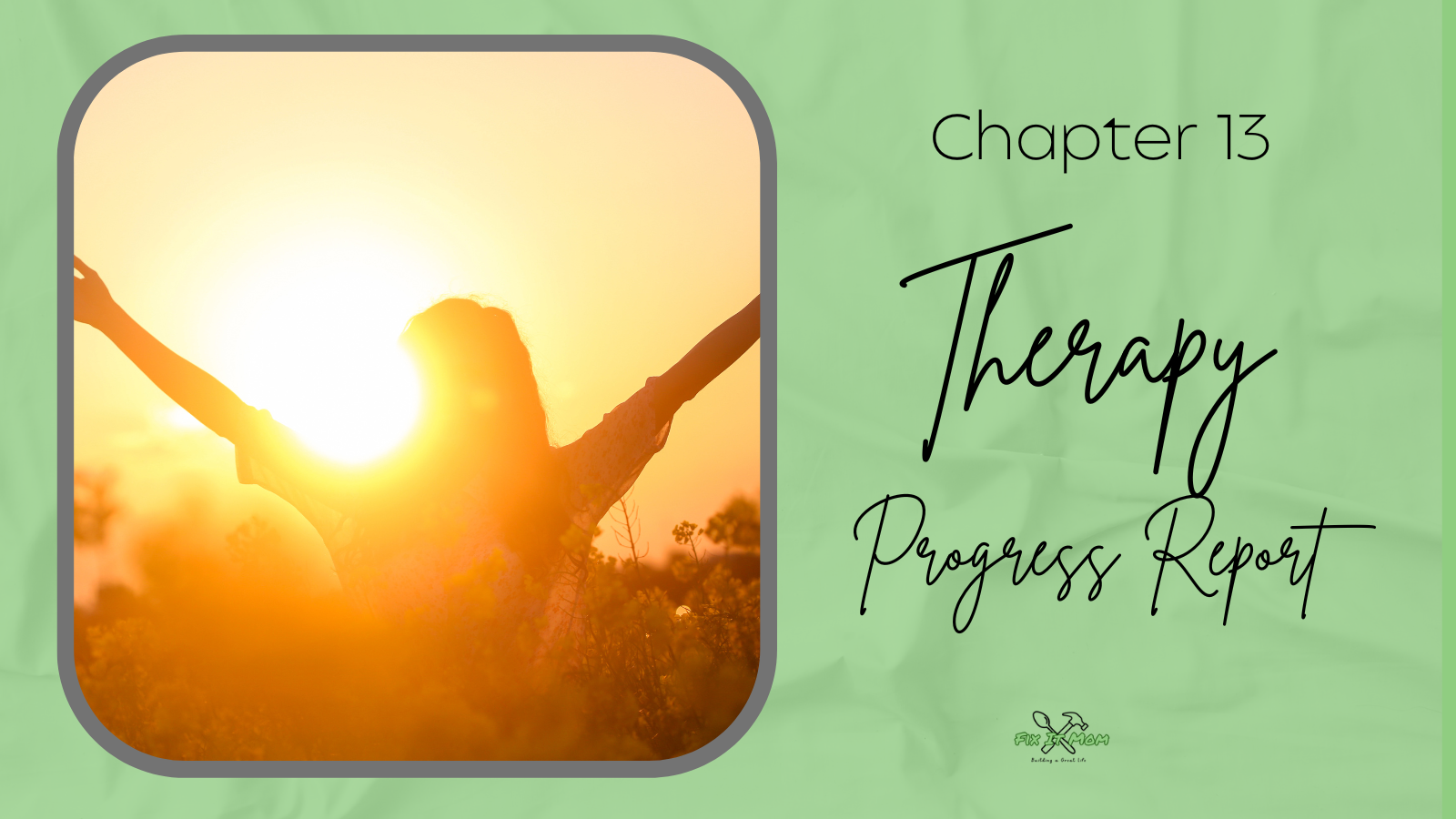 Chapter 13: Therapy Progress Report
